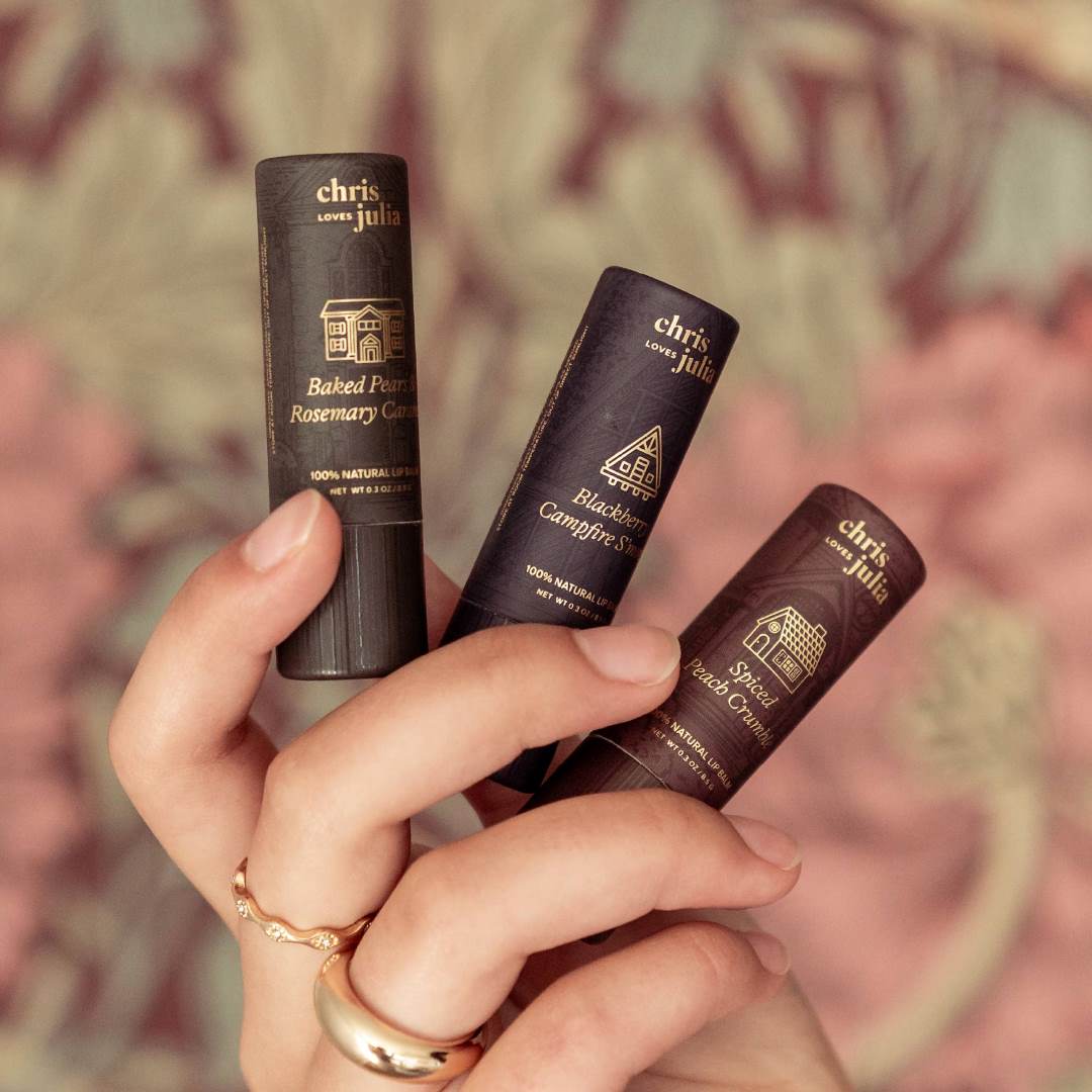 Chris Loves Julia Lip Balm Trio | Rochester NY Gift Shop | Florist ...